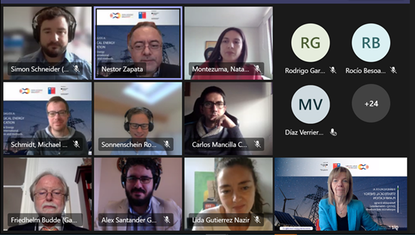 Webinar "Grid Expansion Planning" | Energy Partnership Chile-Germany